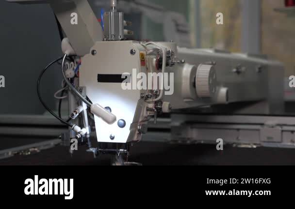 sewing machine control computer. automatic sewing machine. Automated machine embroidery. CNC ...