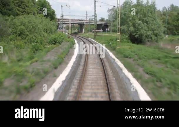 Railway single track line Stock Videos & Footage - HD and 4K Video ...