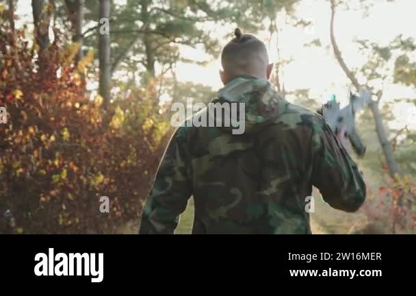 Rifle on shoulder Stock Videos & Footage - HD and 4K Video Clips - Alamy