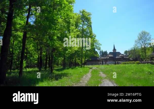 tallest wooden church in Europe, Sapanta-Peri Monastery, Bucovina ...