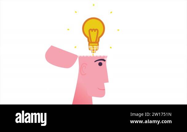 Open head icon Stock Videos & Footage - HD and 4K Video Clips - Alamy