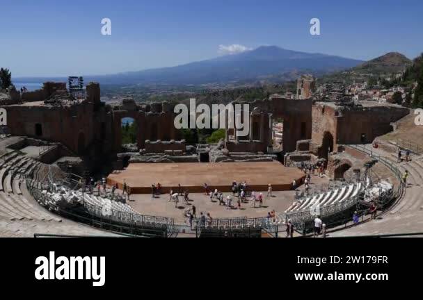 Taormina ruins Stock Videos & Footage - HD and 4K Video Clips - Alamy