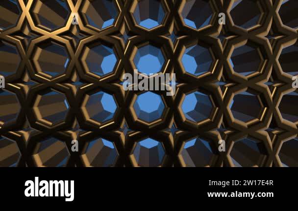 Animated 3d background with mesh with variable color and surface ...