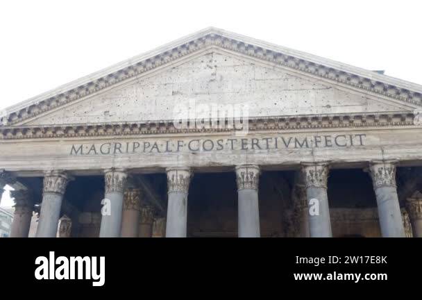 Marcus agrippa pantheon Stock Videos & Footage - HD and 4K Video Clips ...