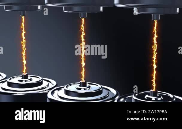 Electricity Power animation with colour change - Animated vertical ...