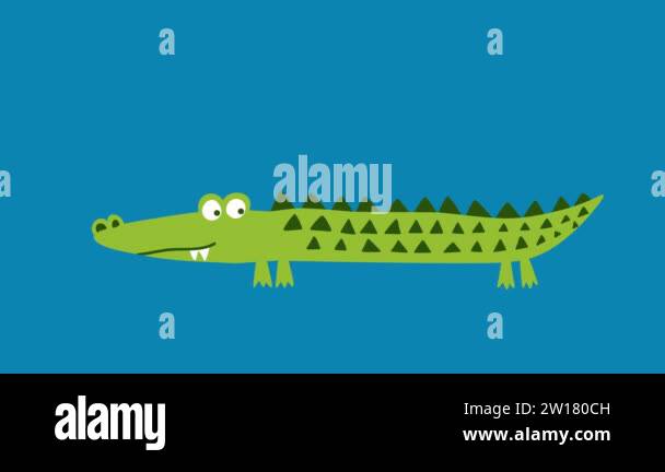 Alligator cartoon Stock Videos & Footage - HD and 4K Video Clips - Alamy