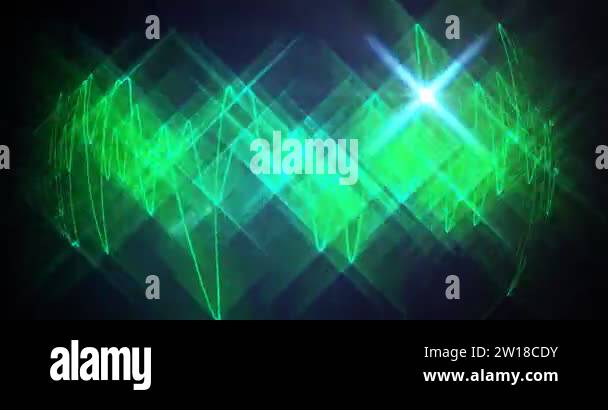 Sound wave oscillogram on the screen Stock Video Footage - Alamy