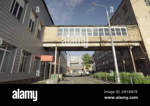 Elevated walkway between buildings Stock Videos & Footage - HD and 4K ...
