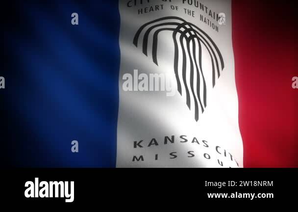 Kansas city missouri flag Stock Videos & Footage - HD and 4K Video ...