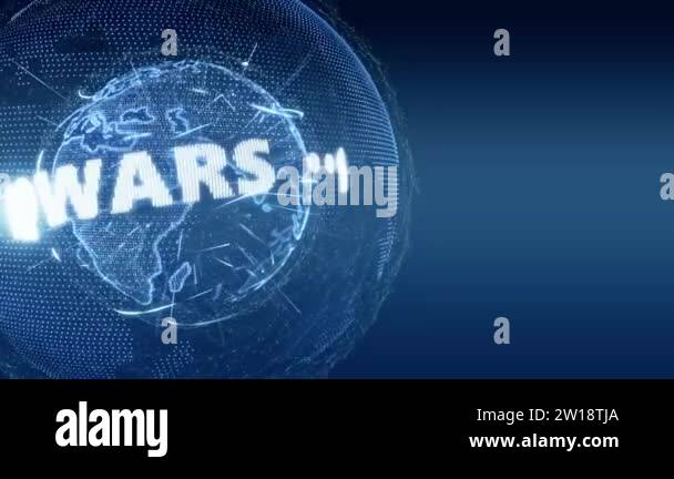 Infowars News Anonymous Infowar Teaser blue Stock Video Footage - Alamy