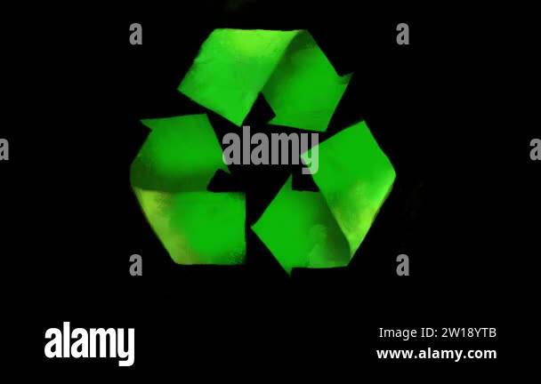 Recycle ecology symbol Stock Videos & Footage - HD and 4K Video Clips ...