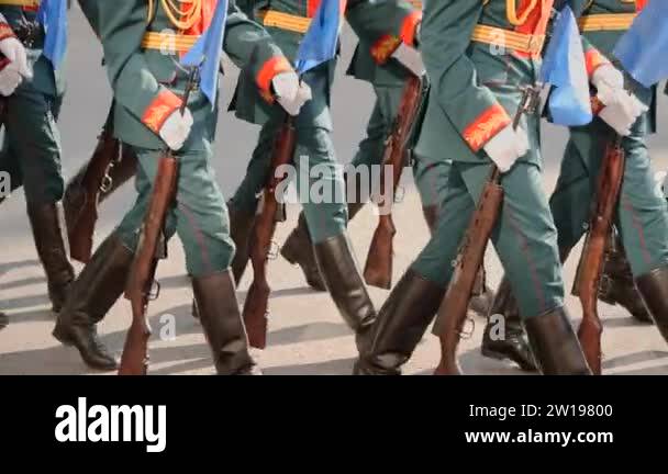 Arms up walking weapon army soldier Stock Videos & Footage - HD and 4K ...
