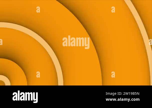Abstract background with growing circular stripes. Looping background ...