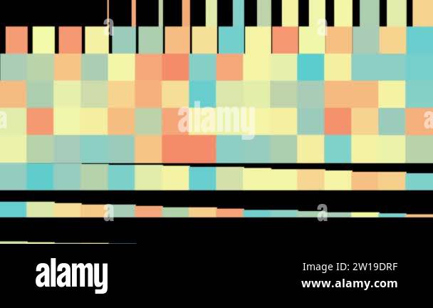 Flat 2d Seamless loop. Animation. Abstract colorful lines of geometric ...