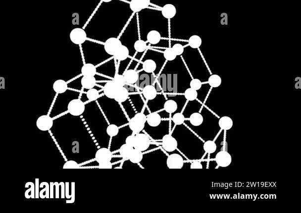 Movement of the molecular compound formed by revolving particles with ...