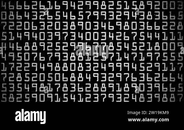 Matrix numbers Stock Videos & Footage - HD and 4K Video Clips - Alamy