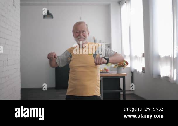 Elderly man waving arms Stock Videos & Footage - HD and 4K Video Clips ...