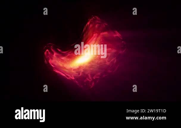 Abstract animation shiny illusion wavy energy magic ball. Plasma liquid ...