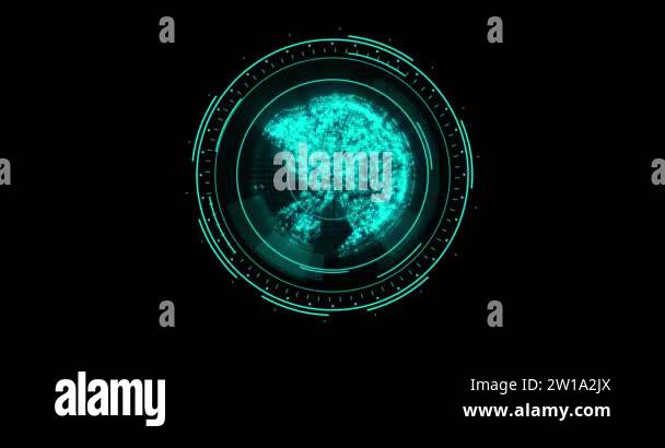 HUD interface element. You can use to build your own interface design. 4K HUD motion graphics ...