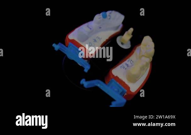 3D dental scanner for dental gypsum model scanning and measuring ...