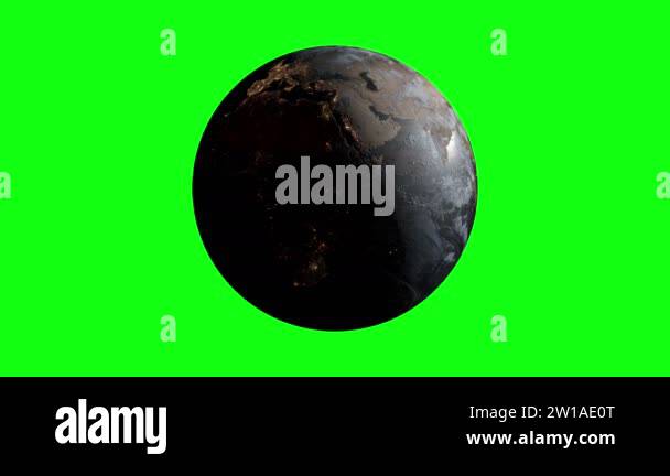 earth 3d loop globe 3d loop green screen 3d loop earth rotating globe ...