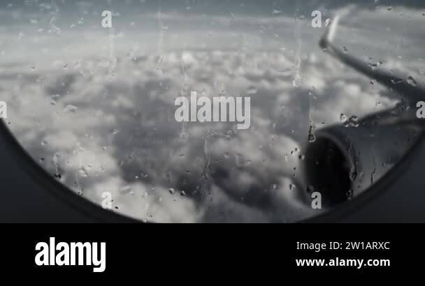 Airplane during heavy rain Stock Videos & Footage - HD and 4K Video ...