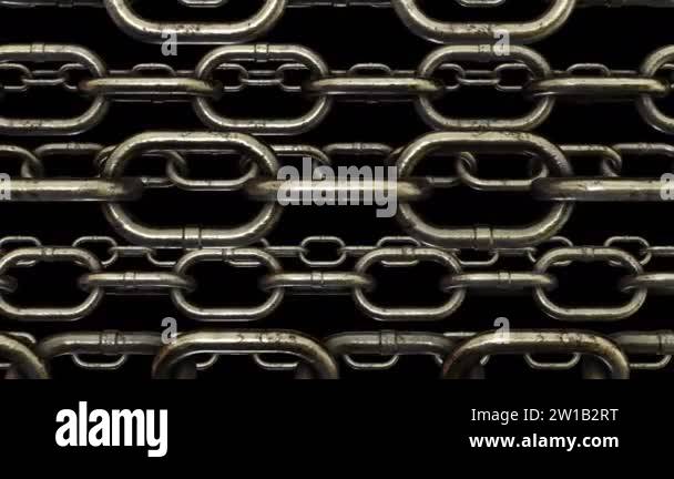 Dark Chains Background Loop Stock Video Footage - Alamy