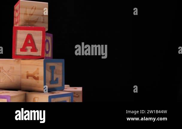 Alphabet letter blocks Stock Videos & Footage - HD and 4K Video Clips ...