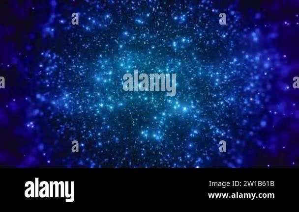Glitter blue particles abstract background Stock Videos & Footage - HD ...