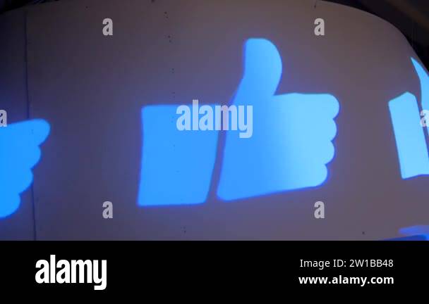 Interactive installation - moving thumb up signal - like sign at art ...