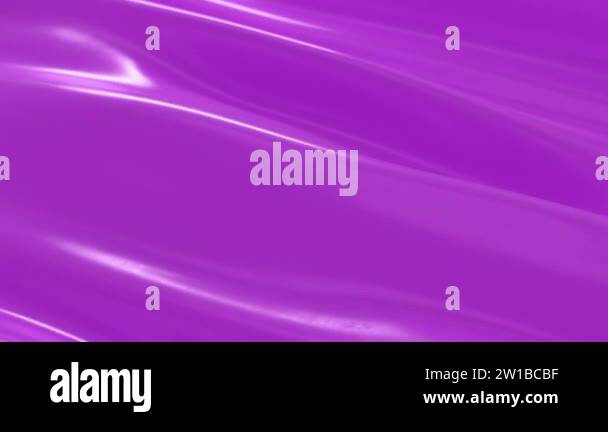 Abstract Violet 3D Cloth Waves with Light Reflection. Close up Seamless ...