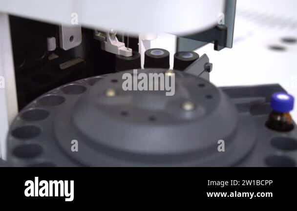 laboratory spectrometer close-up, medical laboratory equipment ...