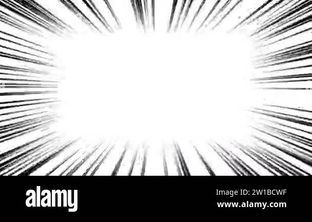 Japanese comic material. Speed line, Effect line, Concentration line ...