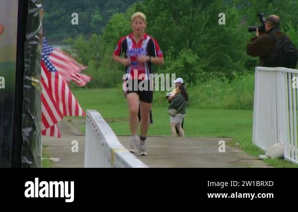 Female crosses finish line in Stock Videos & Footage - HD and 4K Video ...