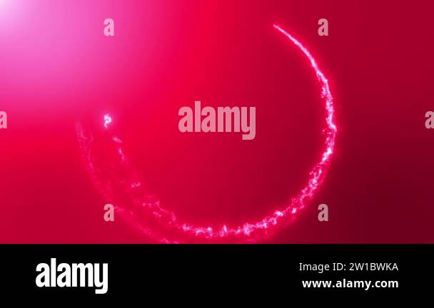 Abstract Light Leak Circle Background Loop/ 4k animation of an abstract ...
