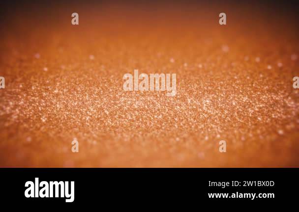 Golden Glitter Particles with Bokeh. Seamlessly Looping Animated Background Stock Video Footage ...