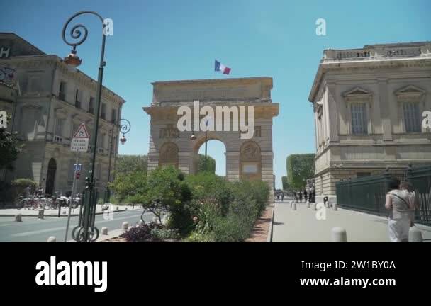 Montpellier flag Stock Videos & Footage - HD and 4K Video Clips - Alamy