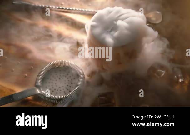 Cocktail dry ice on bar Stock Videos & Footage - HD and 4K Video Clips ...