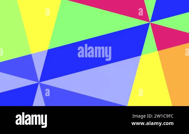 Two 2D circular graphic patterns that rotate in the opposite direction ...