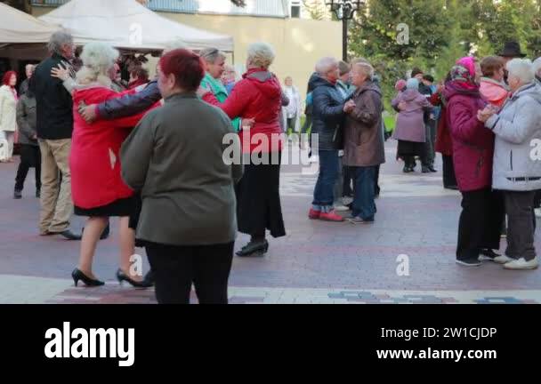 Group old age pensioners dancing Stock Videos & Footage - HD and 4K ...