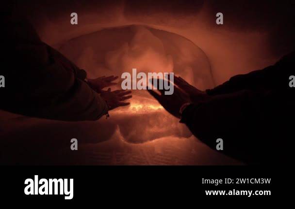 Winter vacation at the ski resort. Stunning interior in icy room at Ice ...