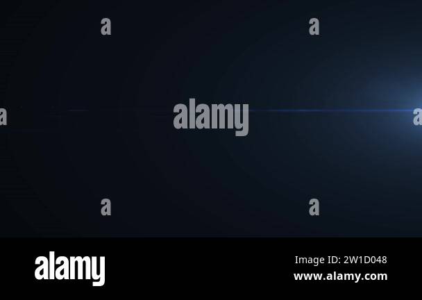 Lens Flare and Sunflares Effect on Transparent Background. Animation of ...