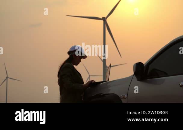 Female engineers talking wind turbine Stock Videos & Footage - HD and ...