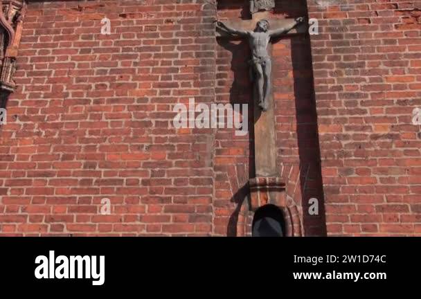 Crucifix jesus on brick wall Stock Videos & Footage - HD and 4K Video ...