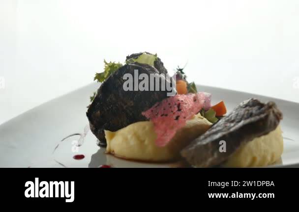 Gastronomy creative cuisine delicious Stock Videos & Footage - HD and ...
