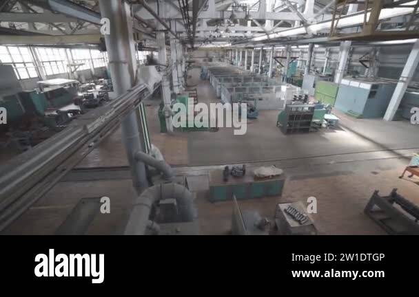 Structures and parts of machine tools in heavy engineering plants Stock ...