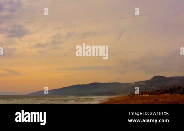 Zuma beach sunset Stock Videos & Footage - HD and 4K Video Clips - Alamy