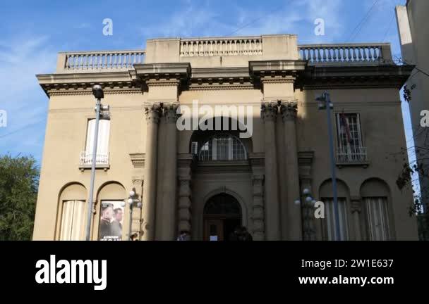 Nikola Tesla Museum building facade. Nikola Tesla was an electric ...