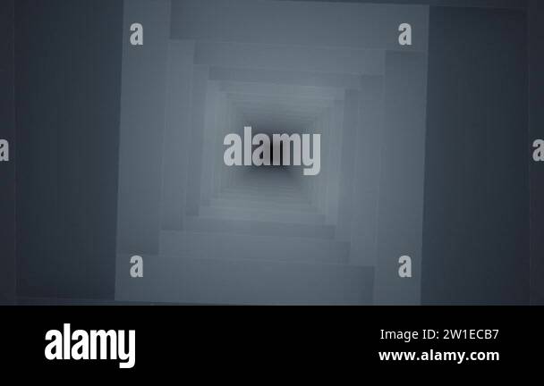 Endless Grey Square Tunnel - Seamlessly Looping Animated Background ...