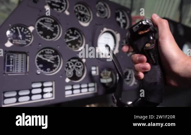 Flight Hydraulic Simulator for Training of Pilots. Instrument control ...